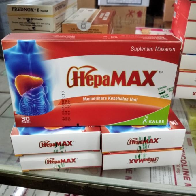 Jual hepamax 30 kapsul box | Shopee Indonesia