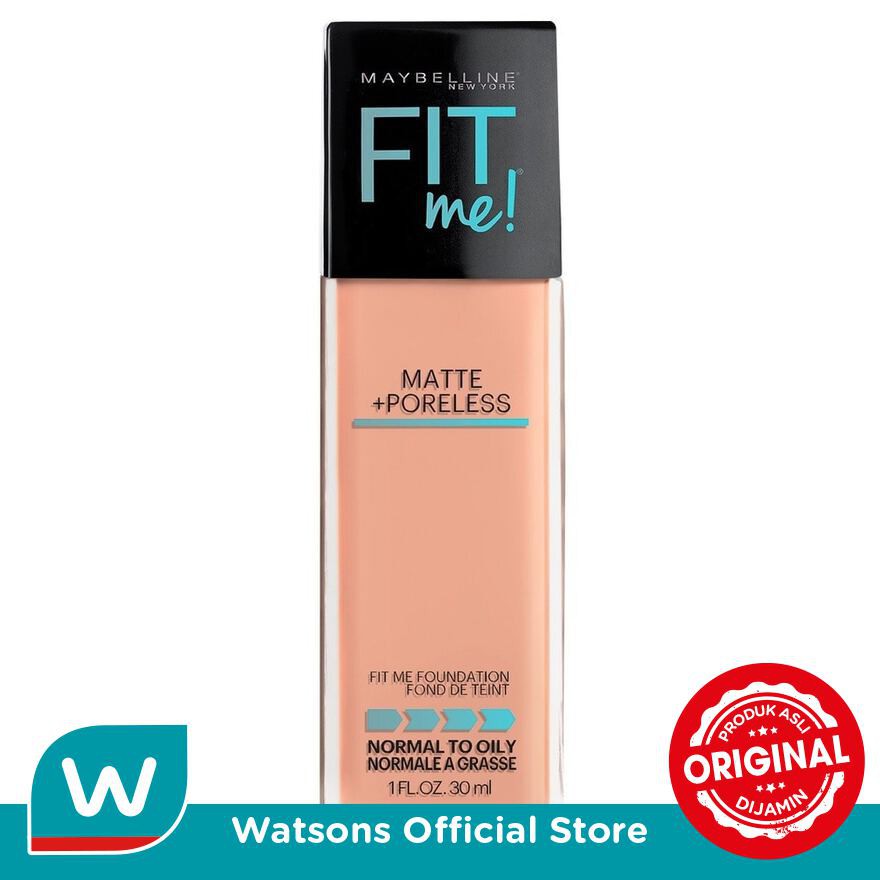 Jual Maybelline Fit Me! Matte + Poreless Liquid Foundation 310 Sun ...