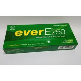 Jual VITAMIN E EVER E STRIP ( 1BOX ISI 12 CAPSUL ) | Shopee Indonesia