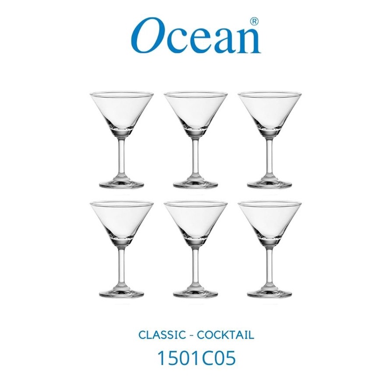 Jual OCEAN GLASS - CLASSIC COCKTAIL 5 OZ ( 140 ML ) | Shopee Indonesia