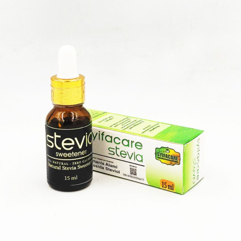 Jual Stevia Sweetener Stevia Gula Cair Non Kalori Sugar Pemanis Alami ...