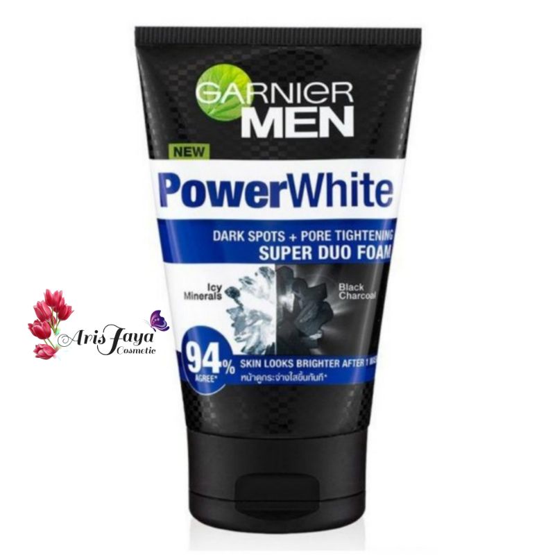Jual Garnier Men Power White Super Duo Foam 100ml | Shopee Indonesia Jual Garnier Men Power White Super Duo Foam 100ml | Shopee Indonesia