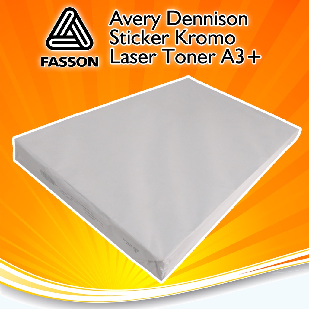Jual FASSON Avery USA - Cast Coated Mirrorkote Sticker Laser Print ...