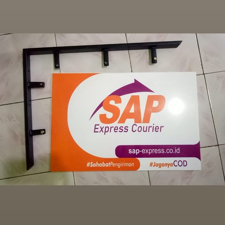 Jual Plang Toko/Kantor Custom Bahan Acrylic 2 sisi Indonesia|Shopee ...