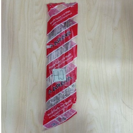 Jual Ruji Spoke jari jari Araya 262 Chrome warna Stainless | Shopee ...