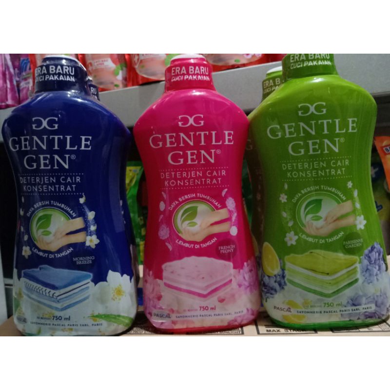 Jual GENTLE GEN DETERGEN CAIR BOTOL 750ML | Shopee Indonesia