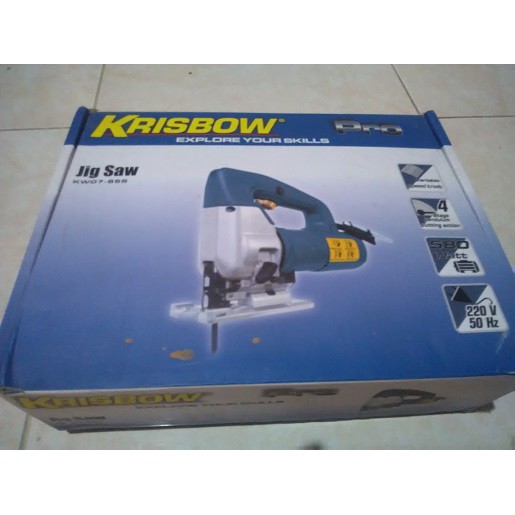 Jual Jig Saw Krisbow KW07-855 (Gergaji kayu/besi) | Shopee Indonesia