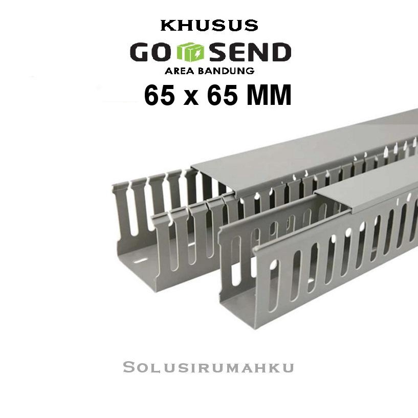 Jual Kabel Dak ABU 65 x 65 mm dengan Lubang utk Panel / PVC Ducting ...