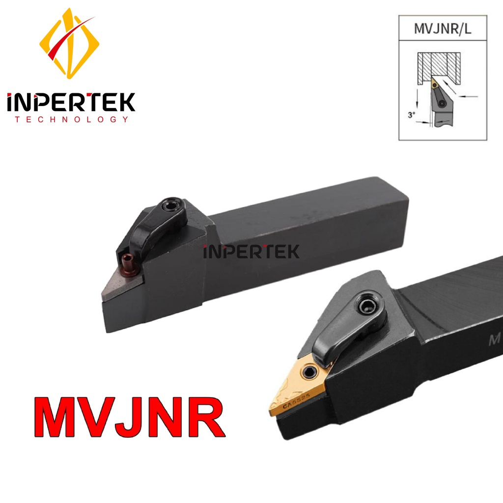 Jual MVJNR 1616 16 Holder Bubut Insert VNMG 16 Pahat Gagang Kanan Luar | Shopee Indonesia