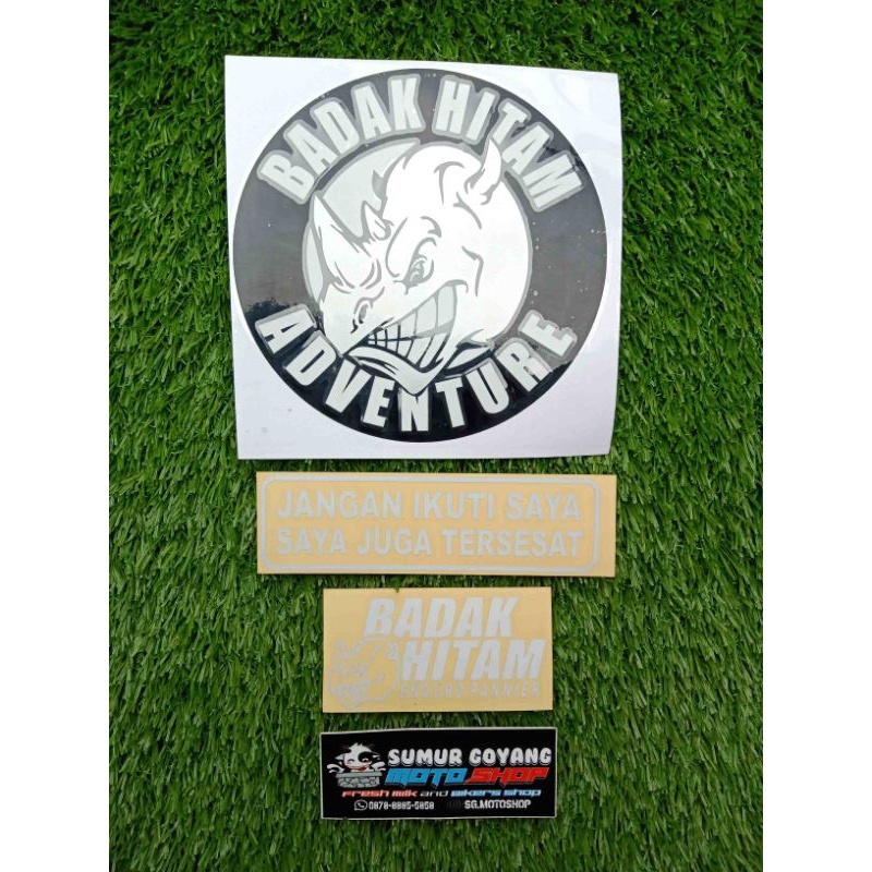 Jual Cutting Sticker Badak Hitam | Shopee Indonesia
