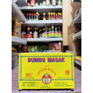 Jual Bumbu Masak Atom Bulan 1Kotak {20 sachet x 7g} | Shopee Indonesia