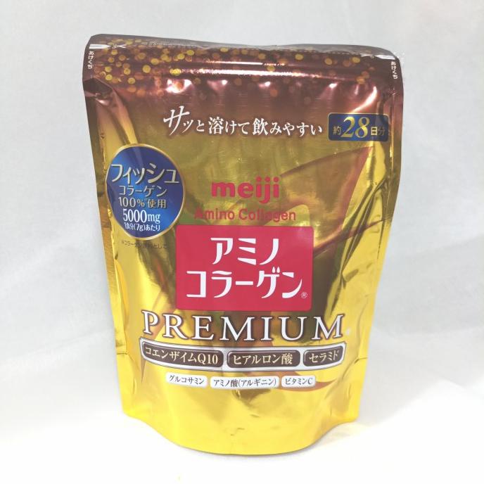 Jual Meiji Amino Collagen Premium refill 214 gr Lc | Shopee Indonesia