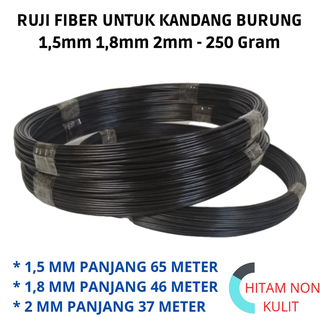 Jual Jeruji fiber 1,5mm 1.8mm 2 mm hitam non kulit Ruji untuk kandang ...