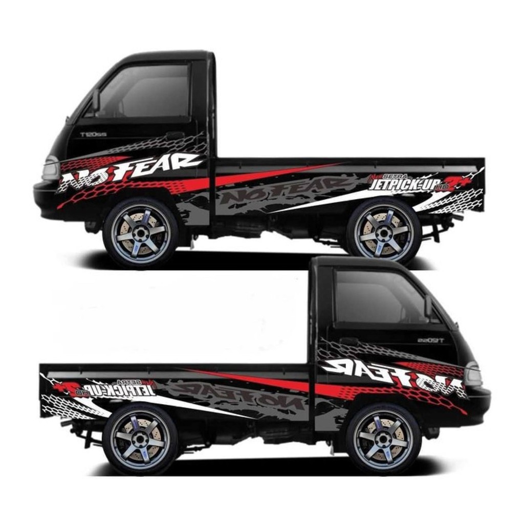 Jual stiker mobil pick up tss stiker mobil pick up t120ss terbaru ...