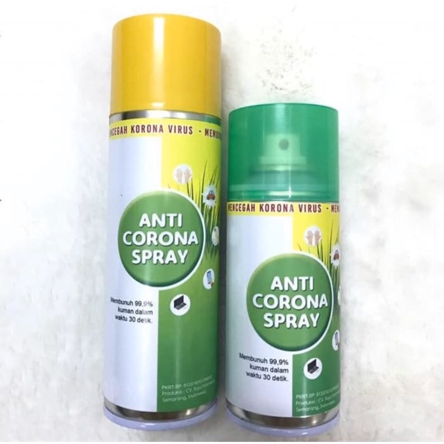 Jual Anti Corona Spray 75gr 150gr Disinfectant Hand Antiseptic | Shopee ...