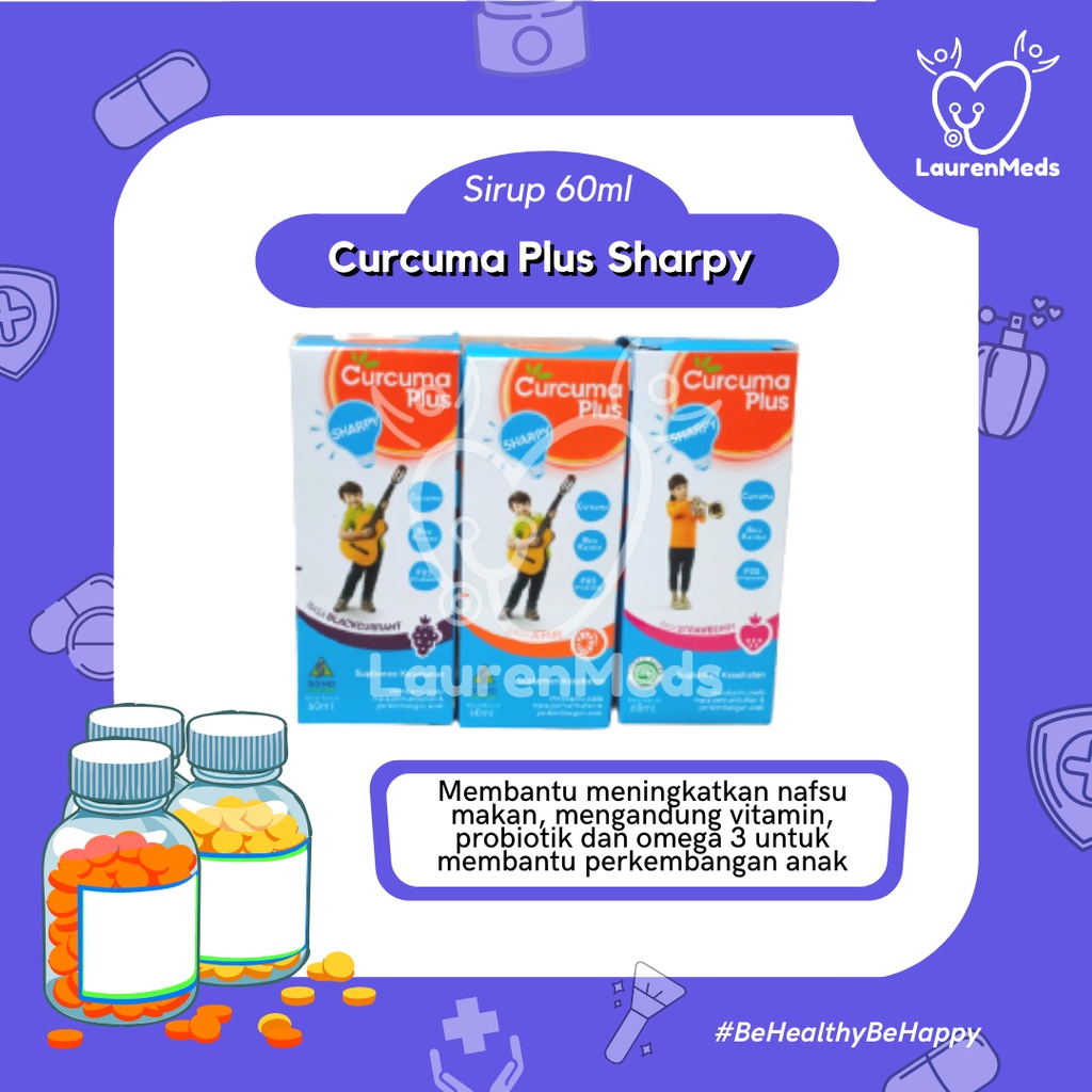 Jual Curcuma Plus Sharpy Sirup 60ml | LUSIN | Shopee Indonesia