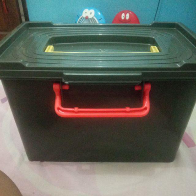 Kontainer/box container 25/kotak penyimpanan/box khusus hijau | Shopee ...