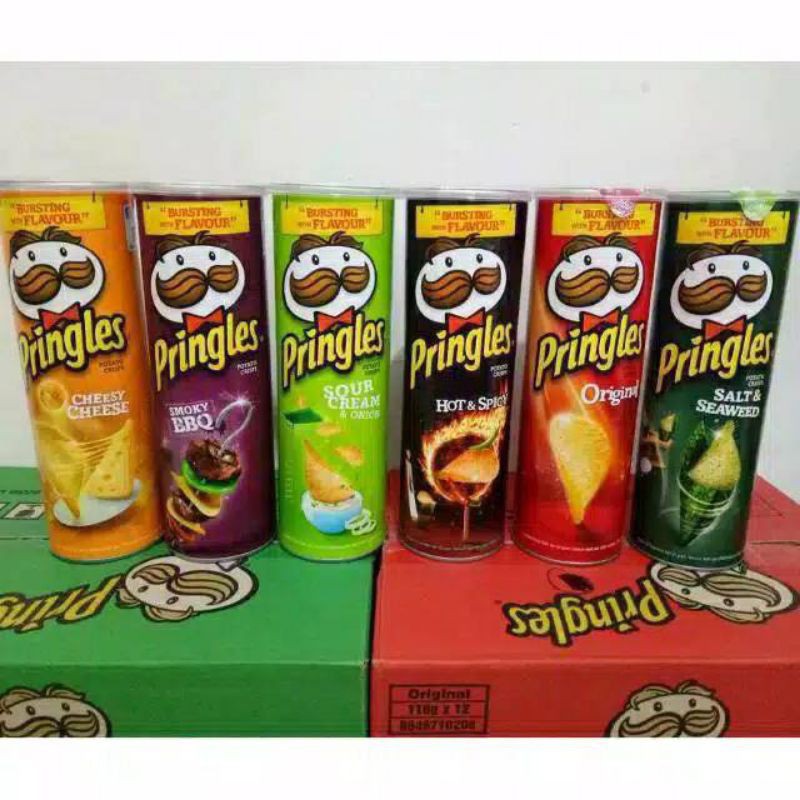 Jual PRINGLES ALL VARIANT 107 GR Indonesia|Shopee Indonesia