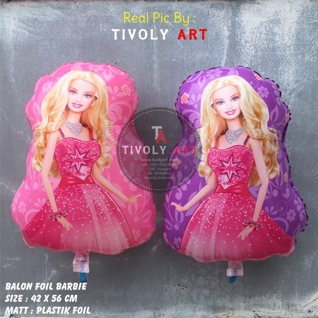 Jual Balon Barbie / Balon Plastik Barbie | Shopee Indonesia