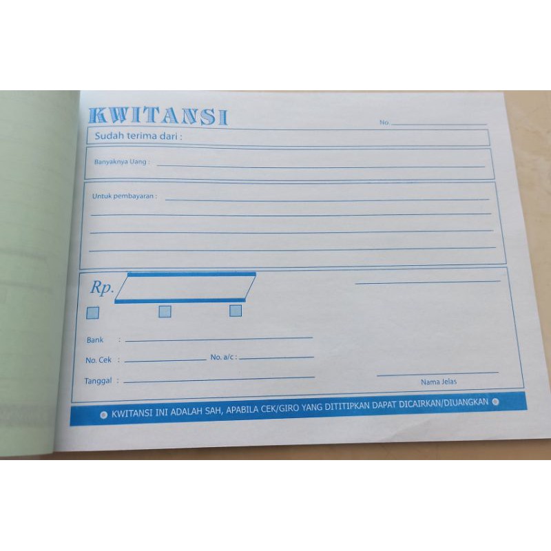 Jual kuitansi besar kwitansi 3 rangkap 3PLY | Shopee Indonesia