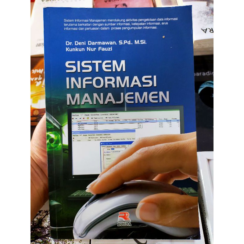Jual Buku Manajemen : Sistem Informasi Manajemen | Deni Darmawan | Shopee Indonesia