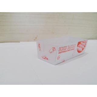 Jual Box Sosis Bakar Kecil Tanpa Tutup/Dus Sosis Tanpa Tutup/12.5 Cm ...