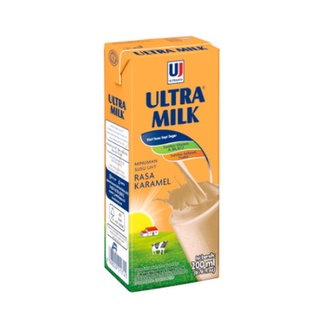 Jual Ultra Milk Susu UHT Karamel 24 x 200ml 1 Dus | Shopee Indonesia