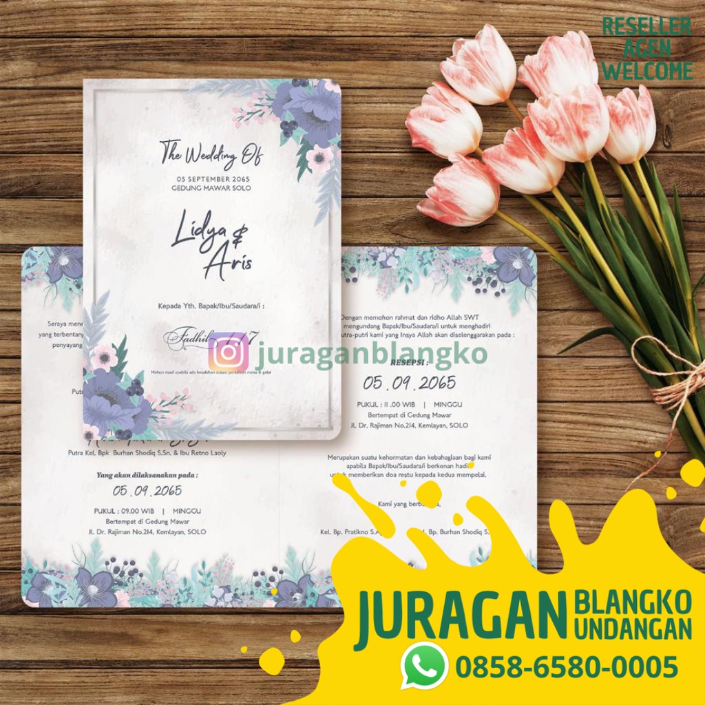 Jual BLANGKO UNDANGAN FADHIL 117 JURAGAN BLANGKO | Shopee Indonesia