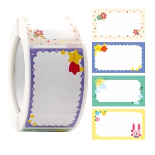 Jual stiker label kosong persegi panjang 250 pcs dan 50pcs utk label ...