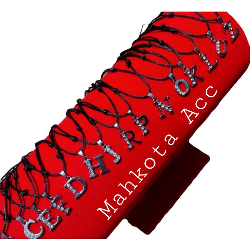 Jual Mahkota Acc||KALUNG NAMA INISIAL HURUF ABJAD A-Z || KALUNG TALI ... Jual Mahkota Acc||KALUNG NAMA INISIAL HURUF ABJAD A-Z || KALUNG TALI ...