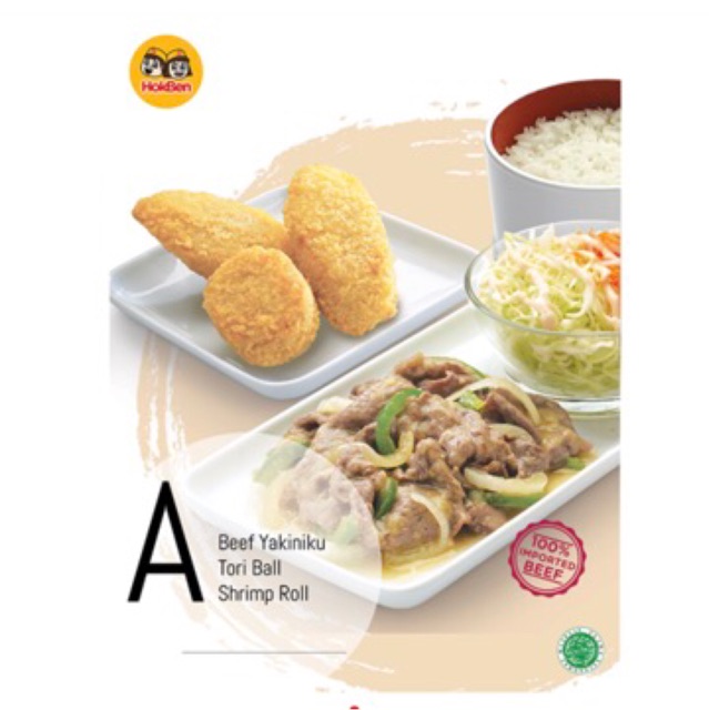 Jual Voucher Hokben Paket ABCD | Shopee Indonesia