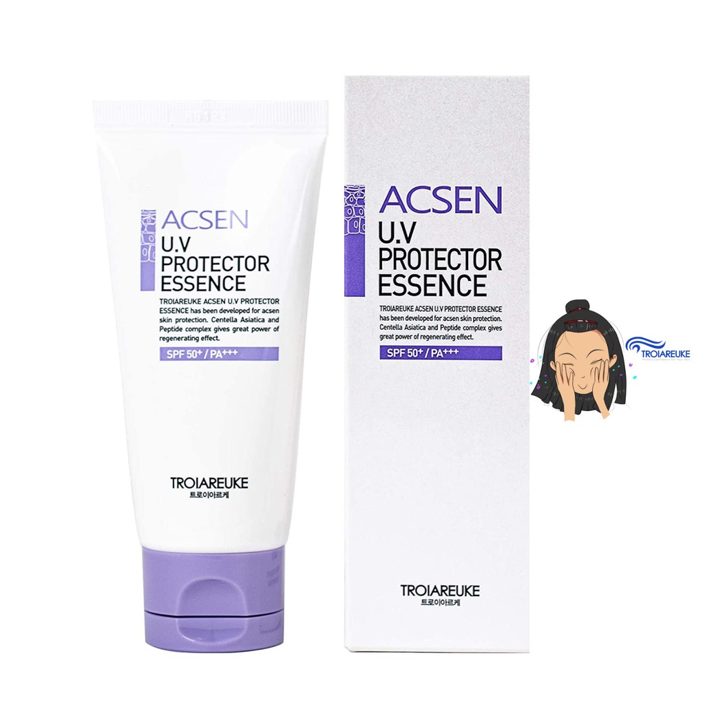 Jual Troiareuke Acsen Uv Protector Essence 50Ml | Shopee Indonesia