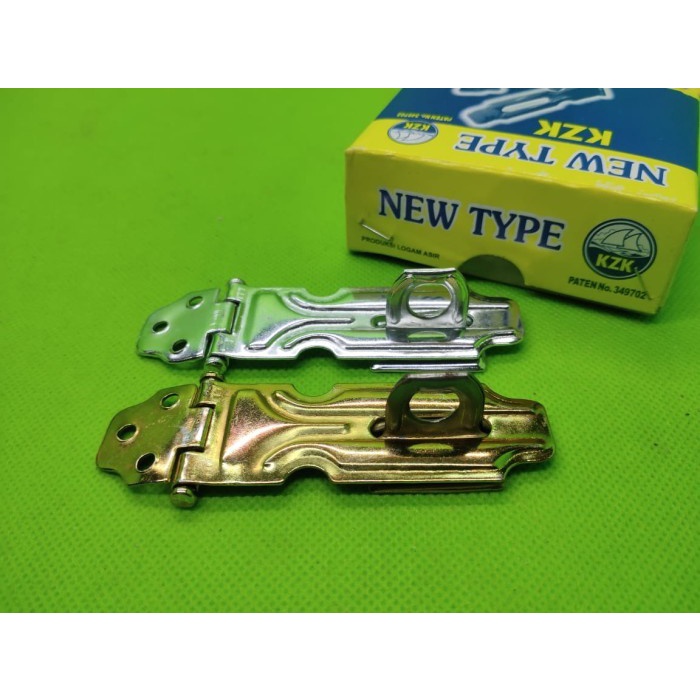 Jual Overpal Overval Grendel Kaitan Kunci Pintu Gembok Engsel KZK No 4 ...