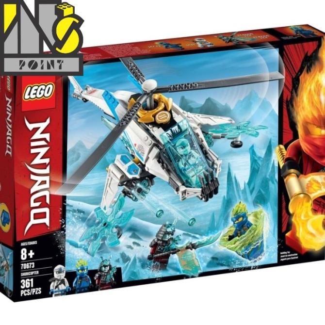 Jual Lego 70673 - Ninjago - Shuricopter Model Kit | Shopee Indonesia