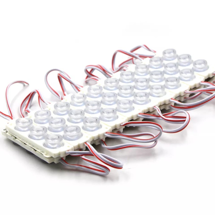 Jual LED MODULE 3 MATA TIMBUL BESAR TERANG LAMPU LED MODULE 3 WATT 12 ...