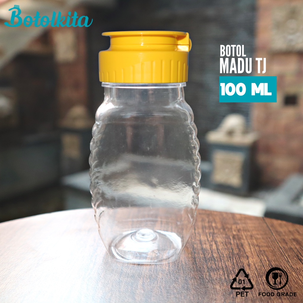 Jual Botol Plastik Madu TJ 100ml | Shopee Indonesia