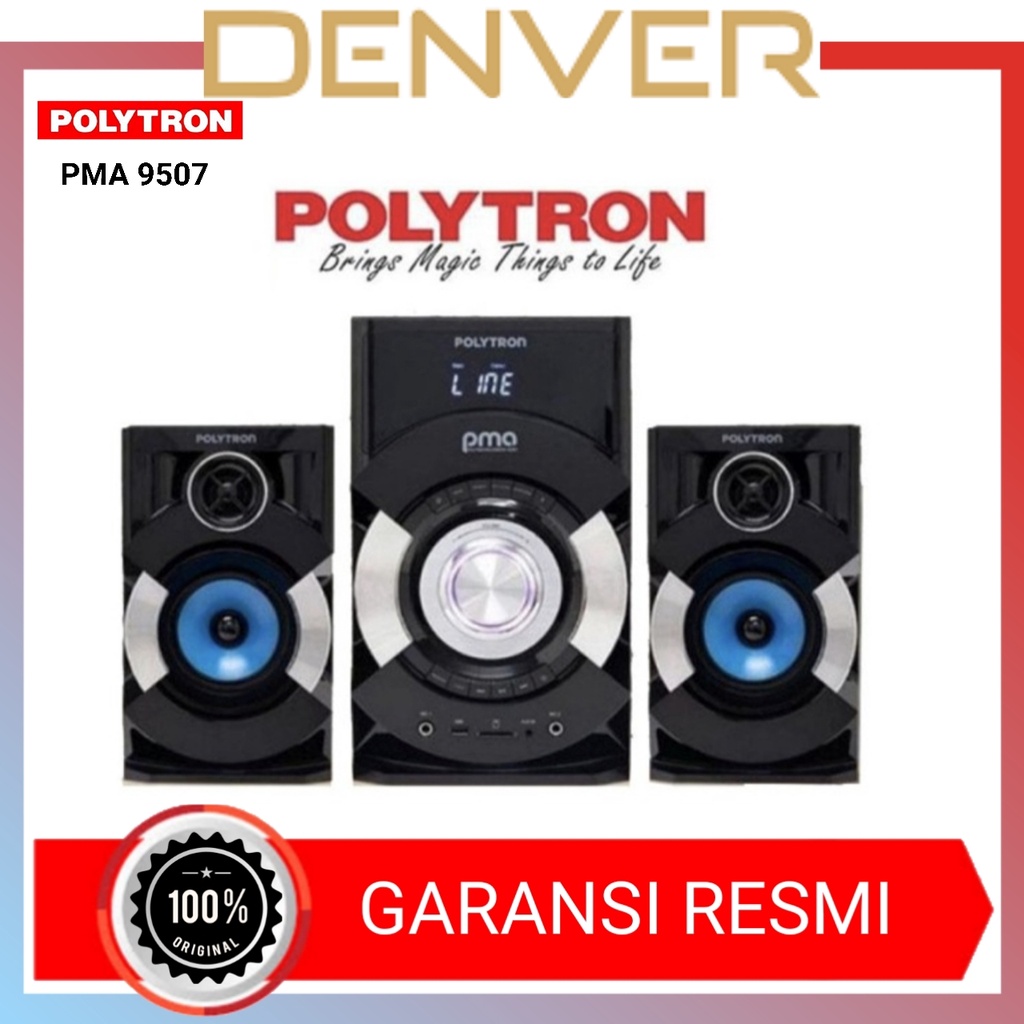 Jual POLYTRON Speaker Bluetooth PMA 9507 / PMA9507 | Shopee Indonesia