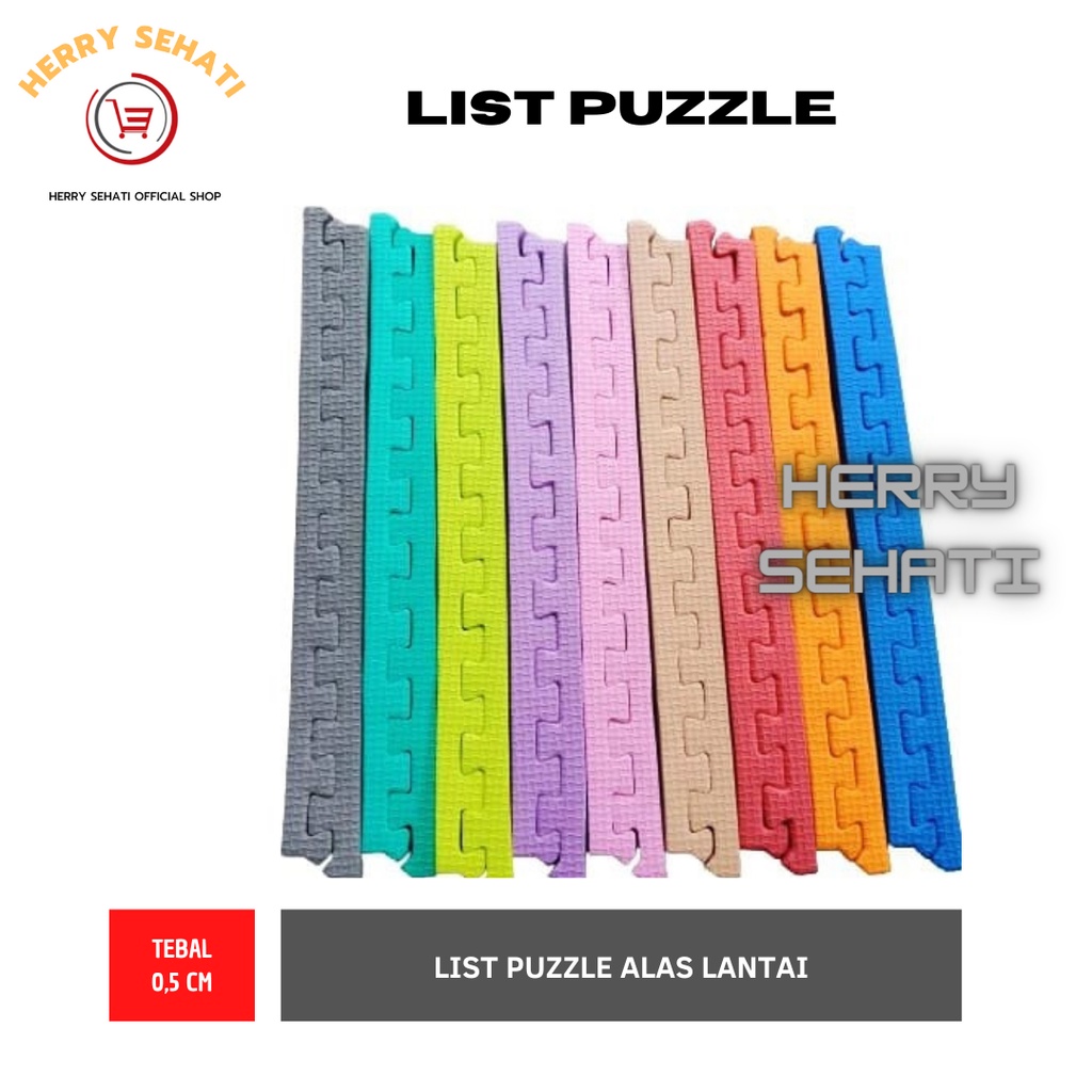 Jual LIST PINGGIRAN PUZZLE ALAS LANTAI AGAR TERLIHAT RAPIH TEBAL 0,5 CM ...