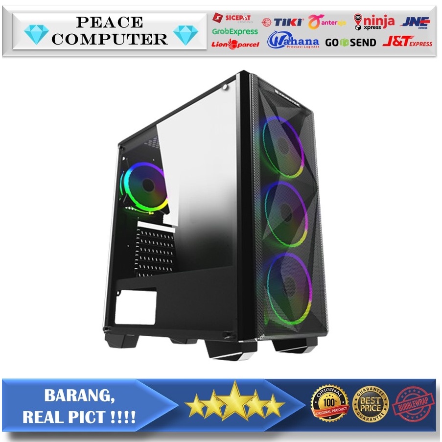 Jual Casing Pc Xigmatek Beast - Tempered Glass Mid-Tower ATX Gaming ...