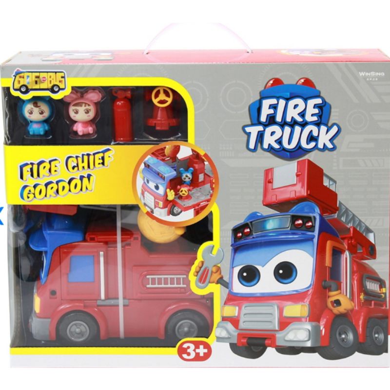 Jual Gogo Bus Fire Truck : Fire Chief Gordon Playset (New Arrival ...