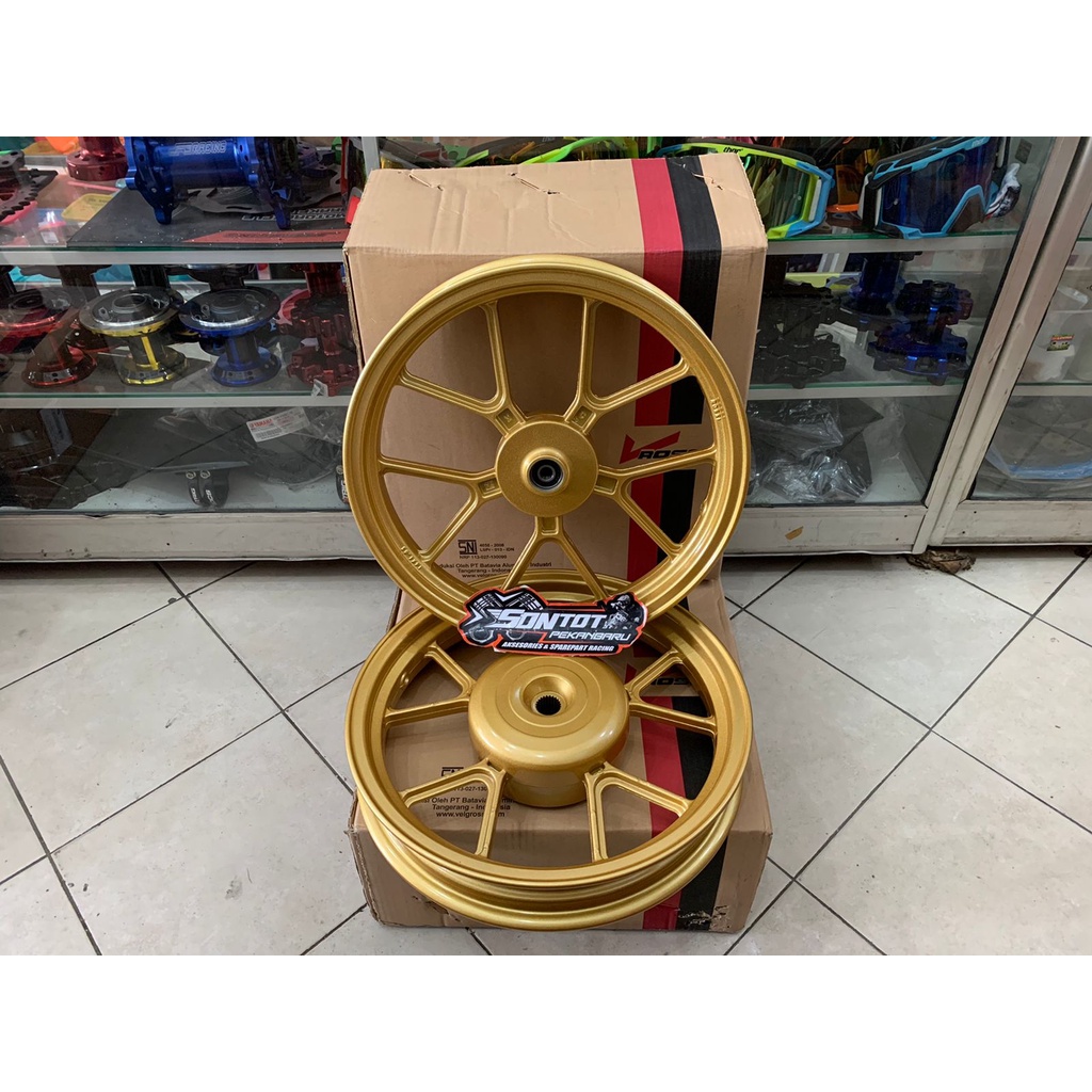 Jual VELG V ROSSI CALISTO VARIO 125/150 PALANG Y GOLD | Shopee Indonesia