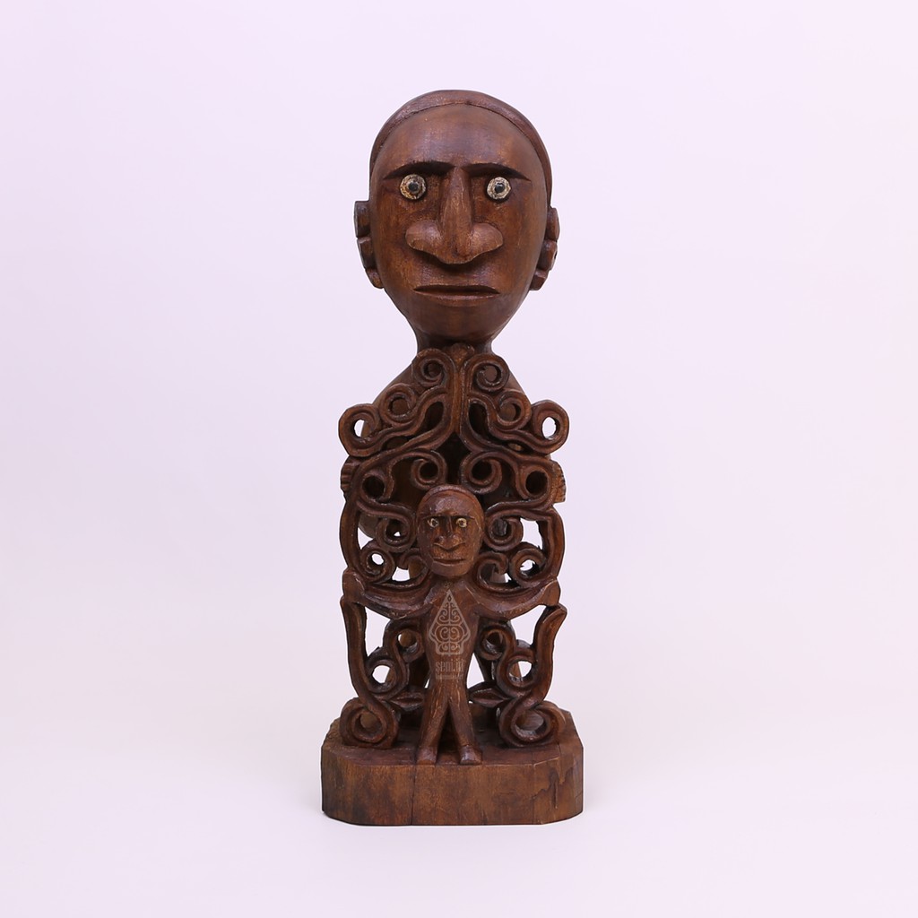 Jual Statue of Ancestral Asmat Korwar Figure (Patung Asmat ) Indonesia ...