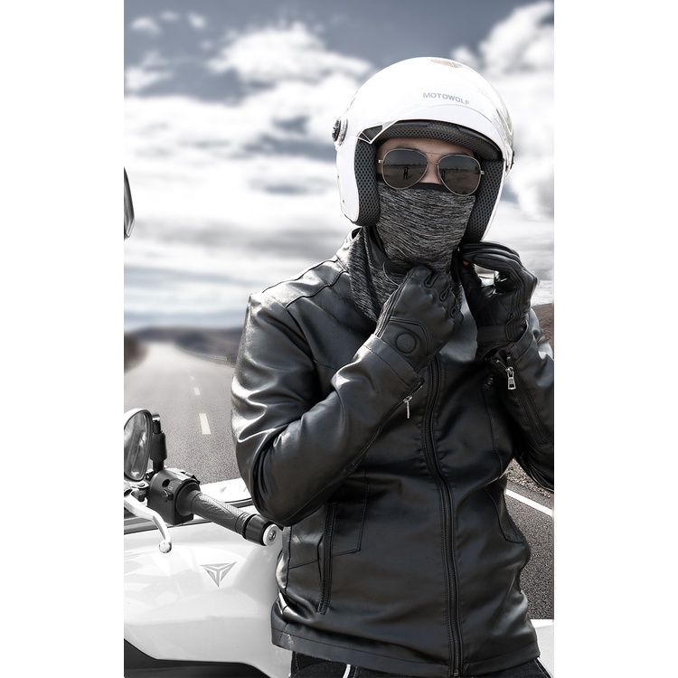 Jual MOTOWOLF Balaclava Helm Universal All Size Headgear Touring ...