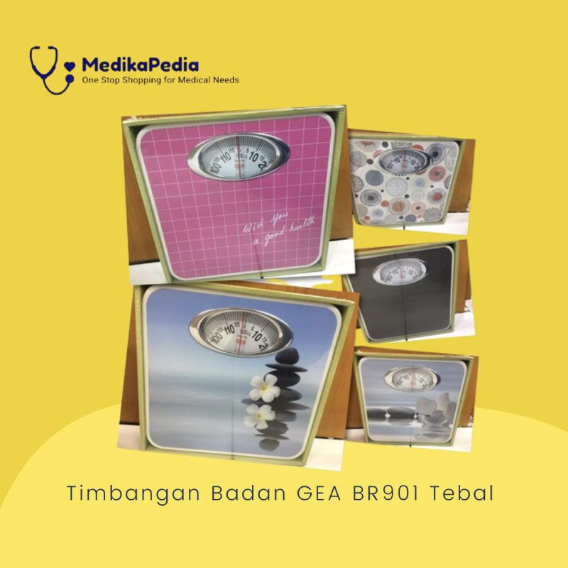 Jual Timbangan Badan Manual GEA BR - 901 TEBAL / Timbangan Analog GEA ...