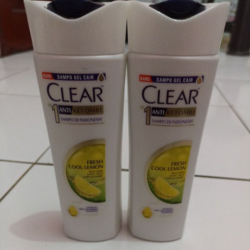 Jual shampo clear fresh cool lemon 160ml | Shopee Indonesia