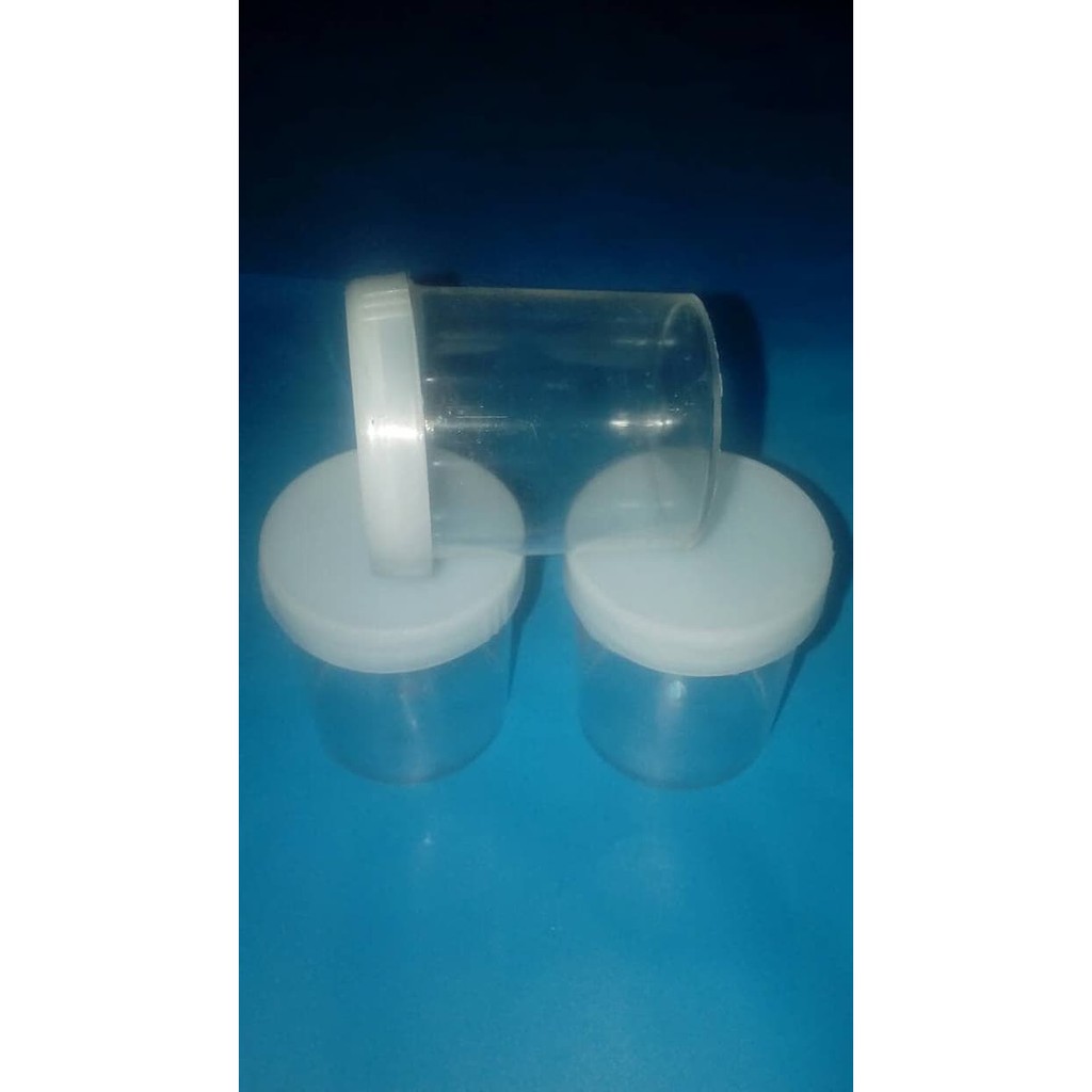 Jual Stok Ready BOTOL PLASTIK botol plastik 50ml POT CAT | Shopee Indonesia