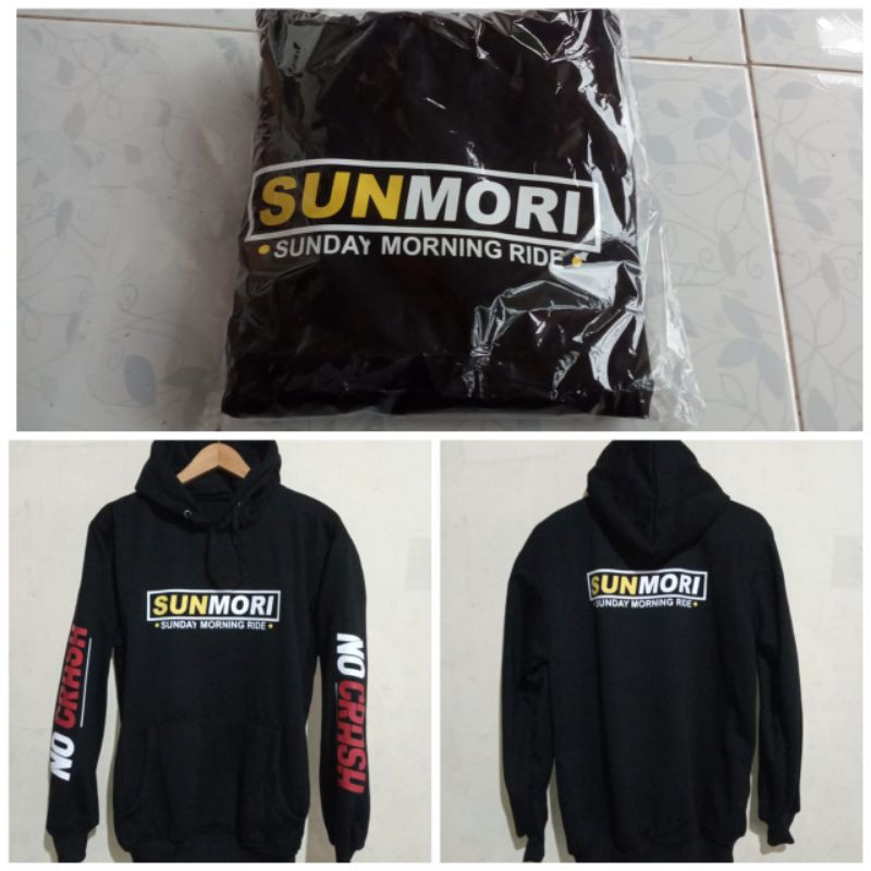Jual HOODIE BIKER SUNMORI SWEATER SUNMORI JAKET SUNMORI | Shopee Indonesia