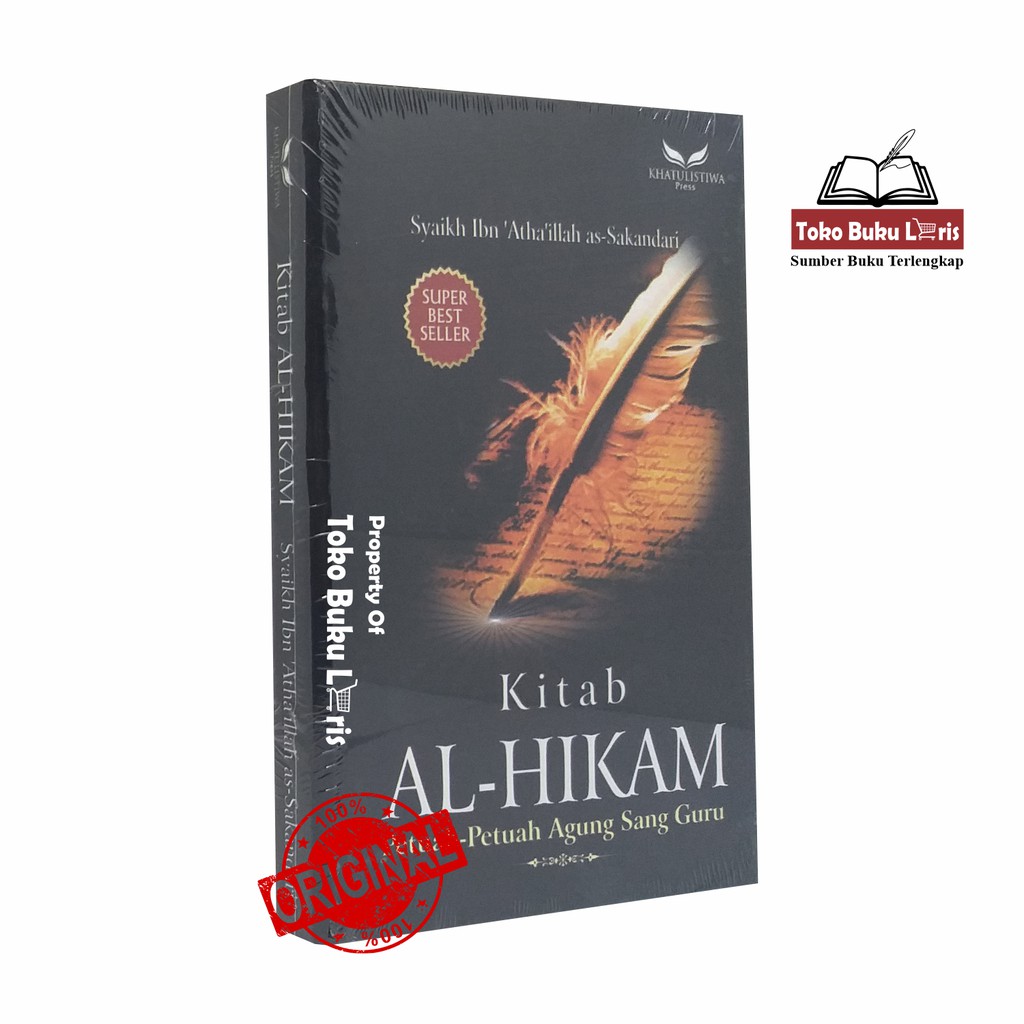 Jual Kitab Al-Hikam - Petuah-Petuah Agung Sang Guru Karya Syaikh Ibn ...