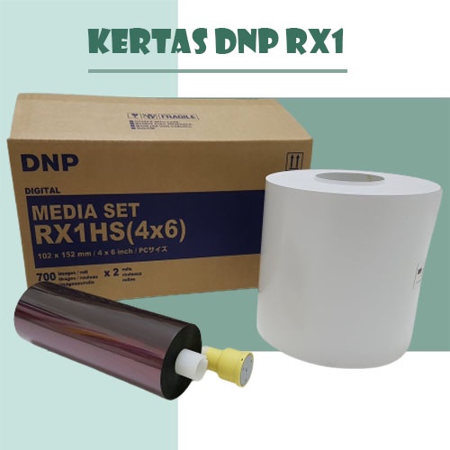 Jual KERTAS FOTO DNP FOR DS-RX1 UKURAN 4R (PER 1 ROLL) | Shopee Indonesia