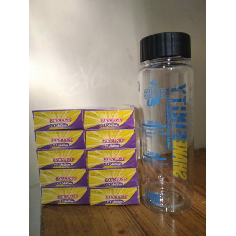 Jual Extra Joss Anggur 10 Pack (60 sachet) Bonus Botol Minum (COD ...